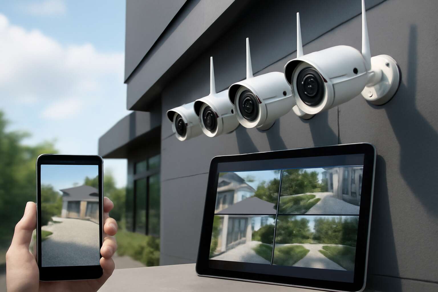 Secure Your Property with the Ultimate Wireless CCTV Camera Kit for ...